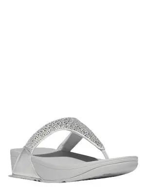Fitflop FitFlop Lulu Flip Flop Silver