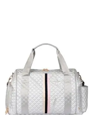 VOLÉE Weekender Duffle Bag - Silver