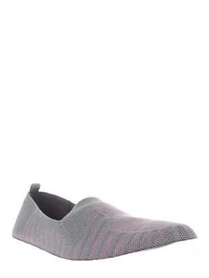 PROPET Travelfit Slip-on Sneaker - Grey/ Pink Fabric