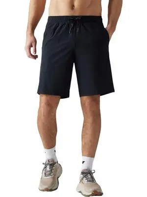 RHONE Pursuit 9-Inch Lined Shorts Black