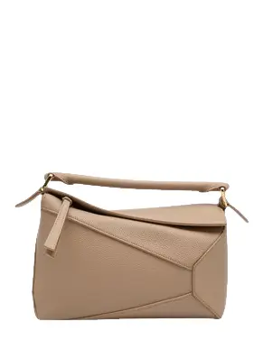 Loewe-Loewe Puzzle Edge Small Top-Handle Bag
