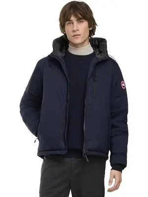 Canada Goose Lodge Windproof Hoodie Atlantic Navy