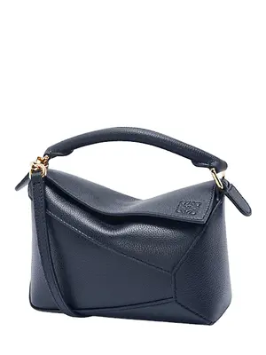 Loewe Puzzle Edge Mini Cross-body Bag - Deep Navy