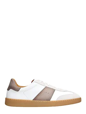 Magnanni Kaido Leather And Suede Low-top Trainers - White/oth