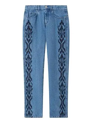 Isabel Marant Lewys Corduroy Pants - Blue