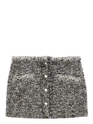 Isabel Marant Gleny Mini Skirt - Black/ecru