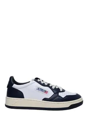 AUTRY Autry Medalist Leather Sneakers Navy