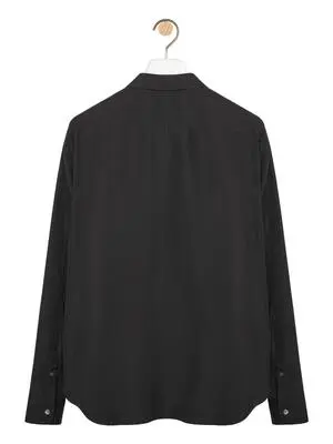 Loewe Shirt In Cotton Black
