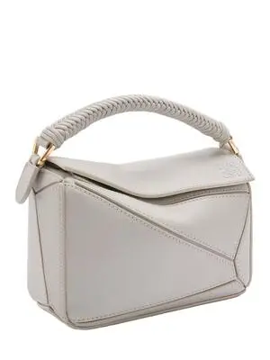 Loewe LOEWE Mini Puzzle Bag Shell Grey