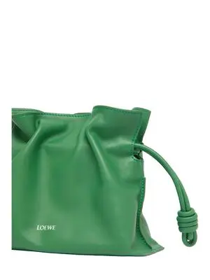 Loewe Loewe Flamenco Mini Clutch Green