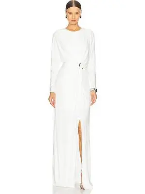 Simkhai Maisie Long Sleeve Dress - Ivory