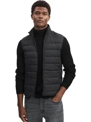 SCANDINAVIAN EDITION Scandinavian Edition Ratio Padded Down Gilet Black