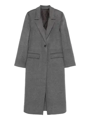 TOTEME Wool Mid-length Coat - Grey