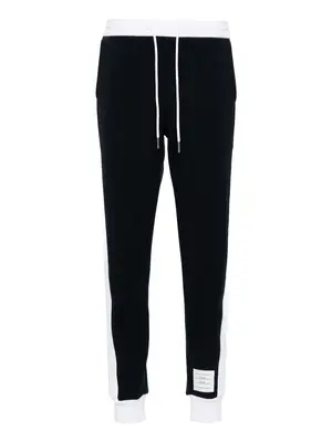 Thom Browne 4 Bar-stripe Track Pants - Blue