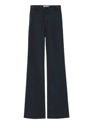 NILI LOTAN Anna High-waisted Trousers - Grey