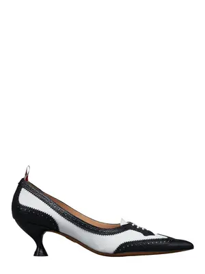 Thom Browne 50mm Wingtip Pumps - Black