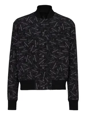 BALMAIN Balmain Printed Bomber Jacket