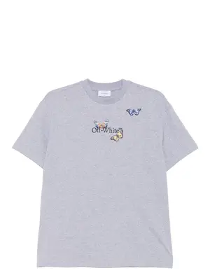 Off-White Bookish Butterfly T-shirt - Grey