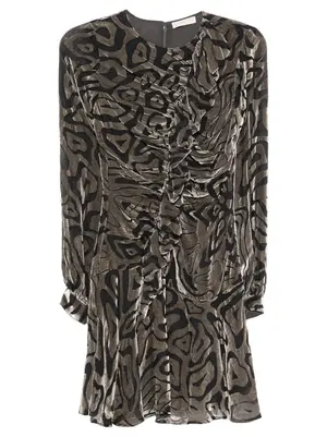 Ulla Johnson Gia Mini Dress - Grey