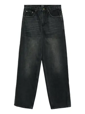 TOUT A COUP Panelled Jeans - Black