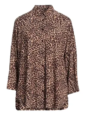 Majestic Filatures Leopard-print Shirt - Brown