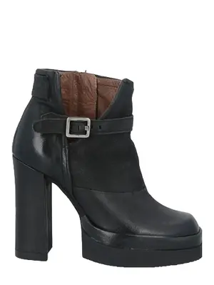 A.S.98 Leather Ankle Boots - Black