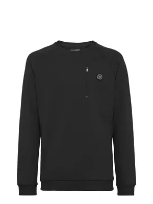 PLEIN SPORT Racing Sweatshirt - Black