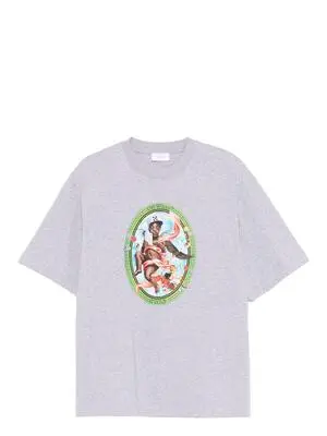 Off-White Fresco Oval T-shirt - Grey