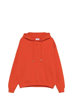Off-White Vibe Arrow Hoodie - Orange