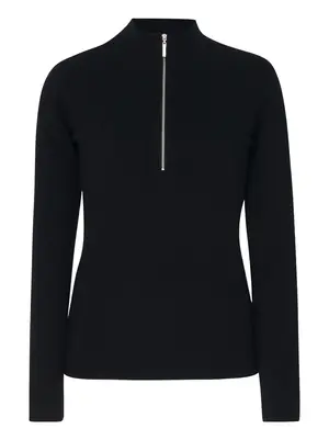 ROSETTA GETTY Rosetta Getty Ribbed Turtleneck Sweater