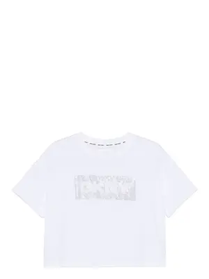 Dkny Cropped T-shirt - White