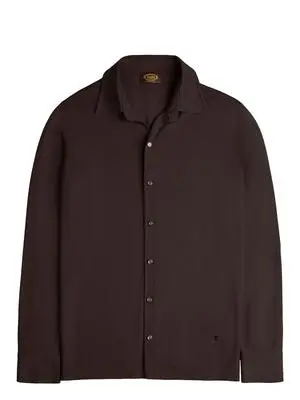 TOD'S Knitted Shirt - Brown