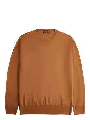 TOD'S Round-neck Sweater - Brown