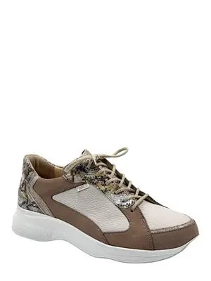 Finn Comfort Piccadilly Sneaker - Gravel/ Beige