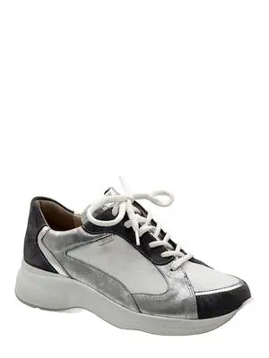 Finn Comfort Piccadilly Sneaker - Mouse/silver