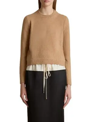 Khaite Khaite Ieta Cashmere Sweater Biscotti