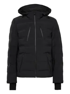 Aztech Mountain Nuke Suit Quilted Hooded Down Ski Jacket - Black