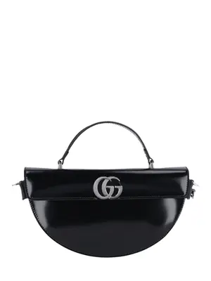 Gucci Mini Half-moon Shoulder Bag - Black