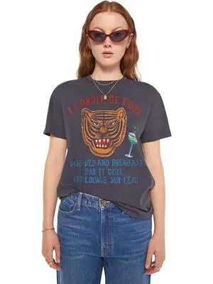 MOTHER The Lowdown Funny Tiger T-Shirt