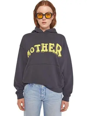 MOTHER The Oversized Hoodie - Black
