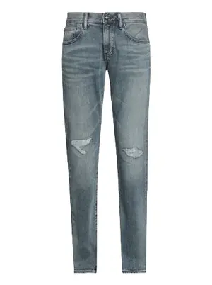 Armani Exchange Jeans In Cotton, Polyester, And Elastane - Blue