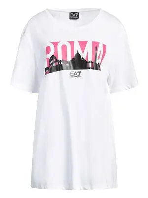 EA7 Printed T-shirt - White