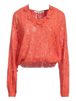 CONNOR & BLAKE Lace Top - Orange