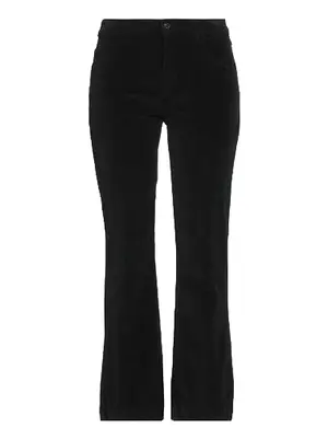 CARACTÈRE Bootcut Corduroy Pants - Black