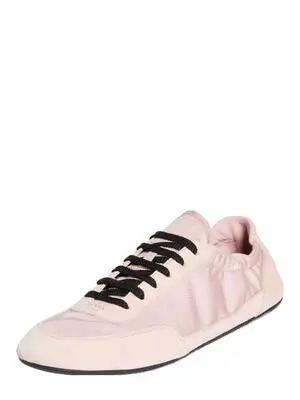 Prada Mixed Media Low-top Sneakers - Pesco