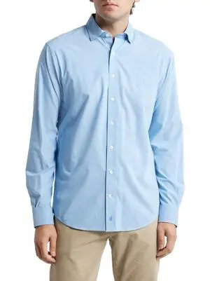 Johnnie-o Travis Button-down Shirt - Laguna Blue