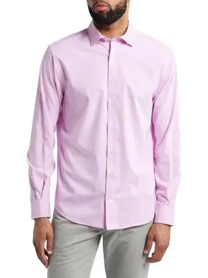 Johnnie-o Travis Button-down Shirt - Porto Pink