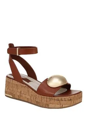 Franco Sarto Franco Sarto Taysha Platform Wedge Sandal Brown