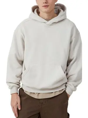 COTTON ON Box Fit Hoodie - Bone