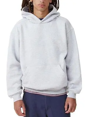 COTTON ON Box Fit Hoodie Grey Marle